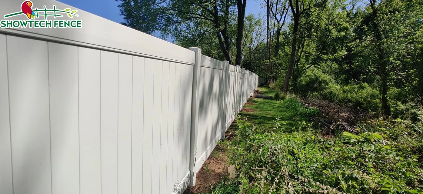 White PVC Fence Slats - Durable, Eco-Friendly Privacy Fencing