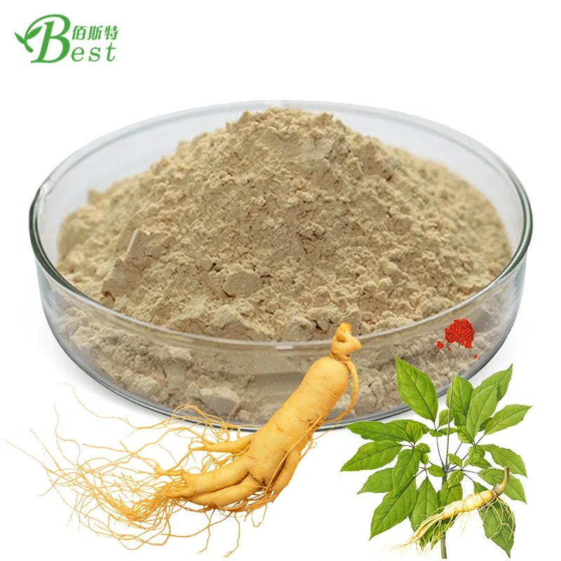 Pure Panax Ginseng Extract 5%-80% Ginsenosides Korean Red Ginseng Root ...