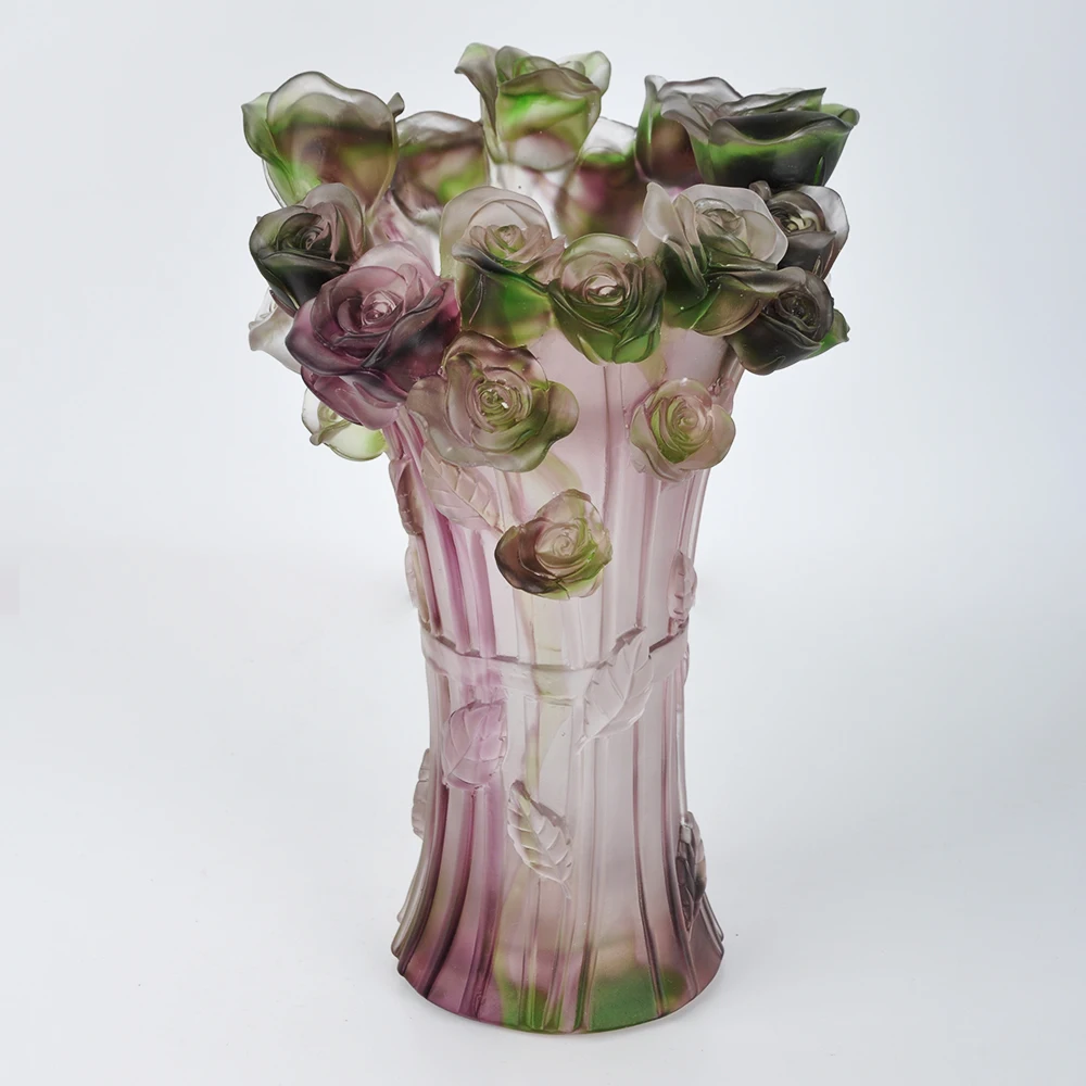 High Quality Luxury Wedding Party Decorative Colored Glaze Craft Art ...