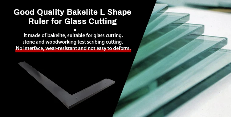 Perfect Cutting Tools Bakelite Glass Cutting Ruler