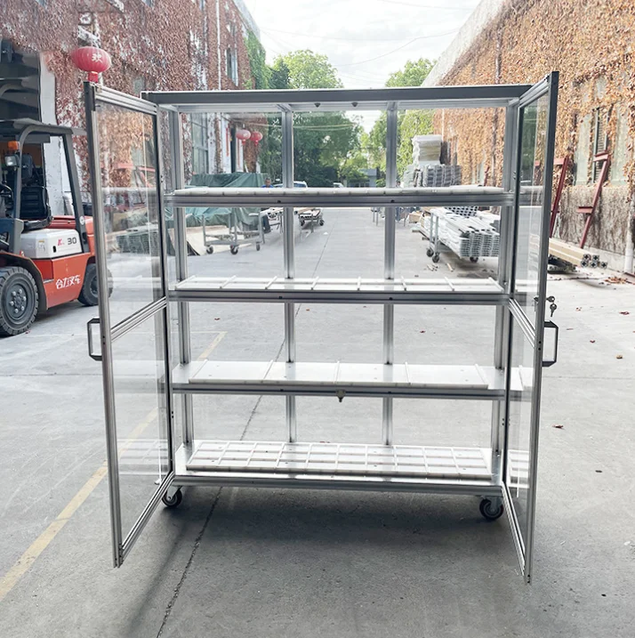 Multi-layers Heavy Duty Aluminium Profile Storage Rack