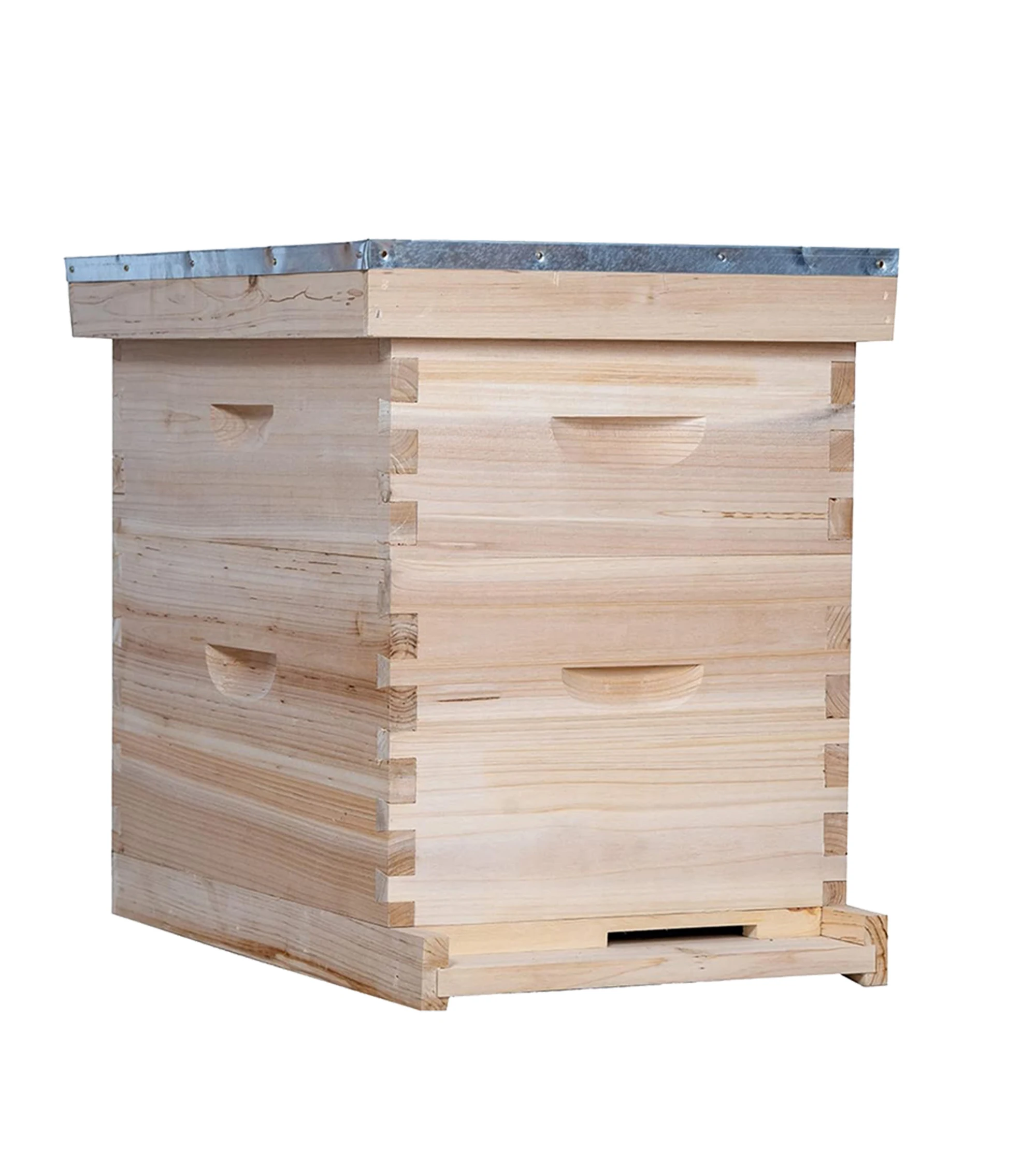4-Layer Langstroth Beehive Starter Kit - Complete Wooden Bee House with ...