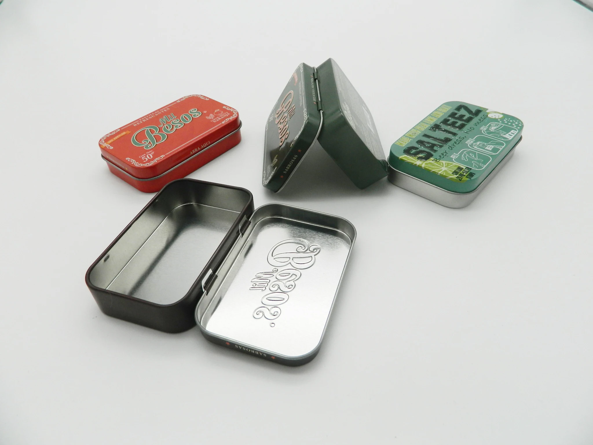 Small Hinged Altoid Tin Box - Perfect for Mints & Crafts