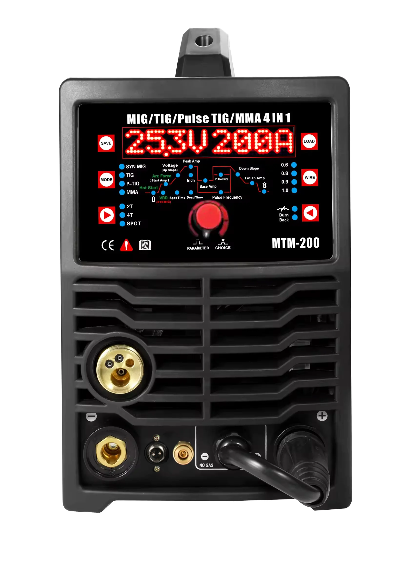 4 in 1 Multifunction MCU Welding Machine - MIG/TIG/PULSE TIG/MMA