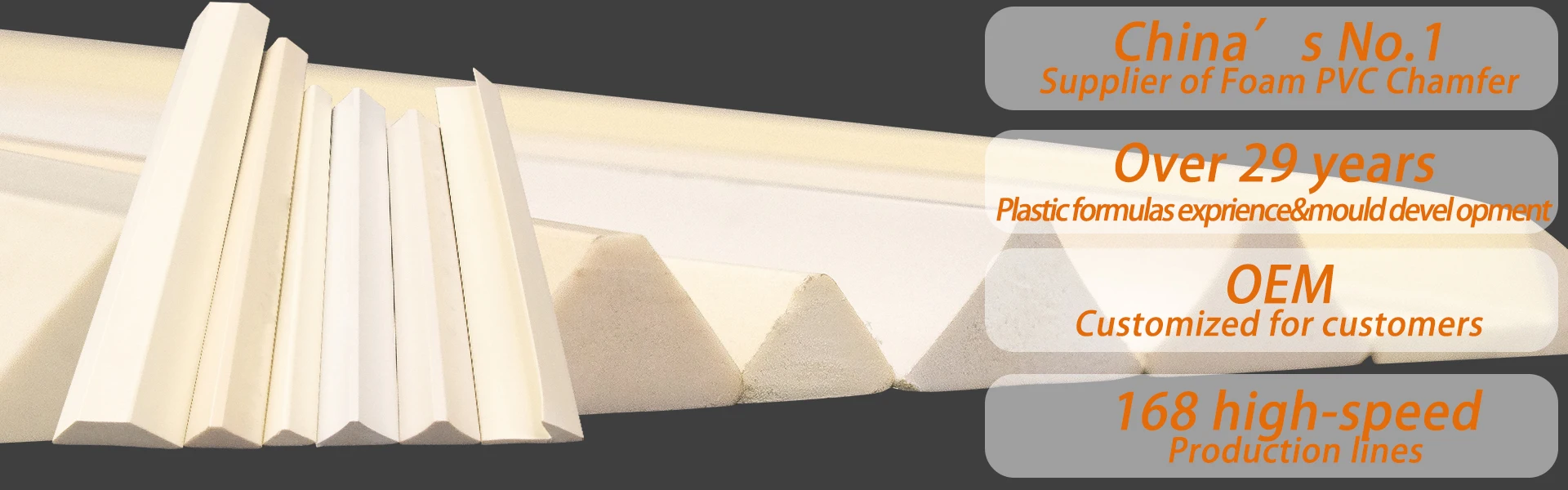 PVC Formwork Chamfer - Durable and Versatile Solutions