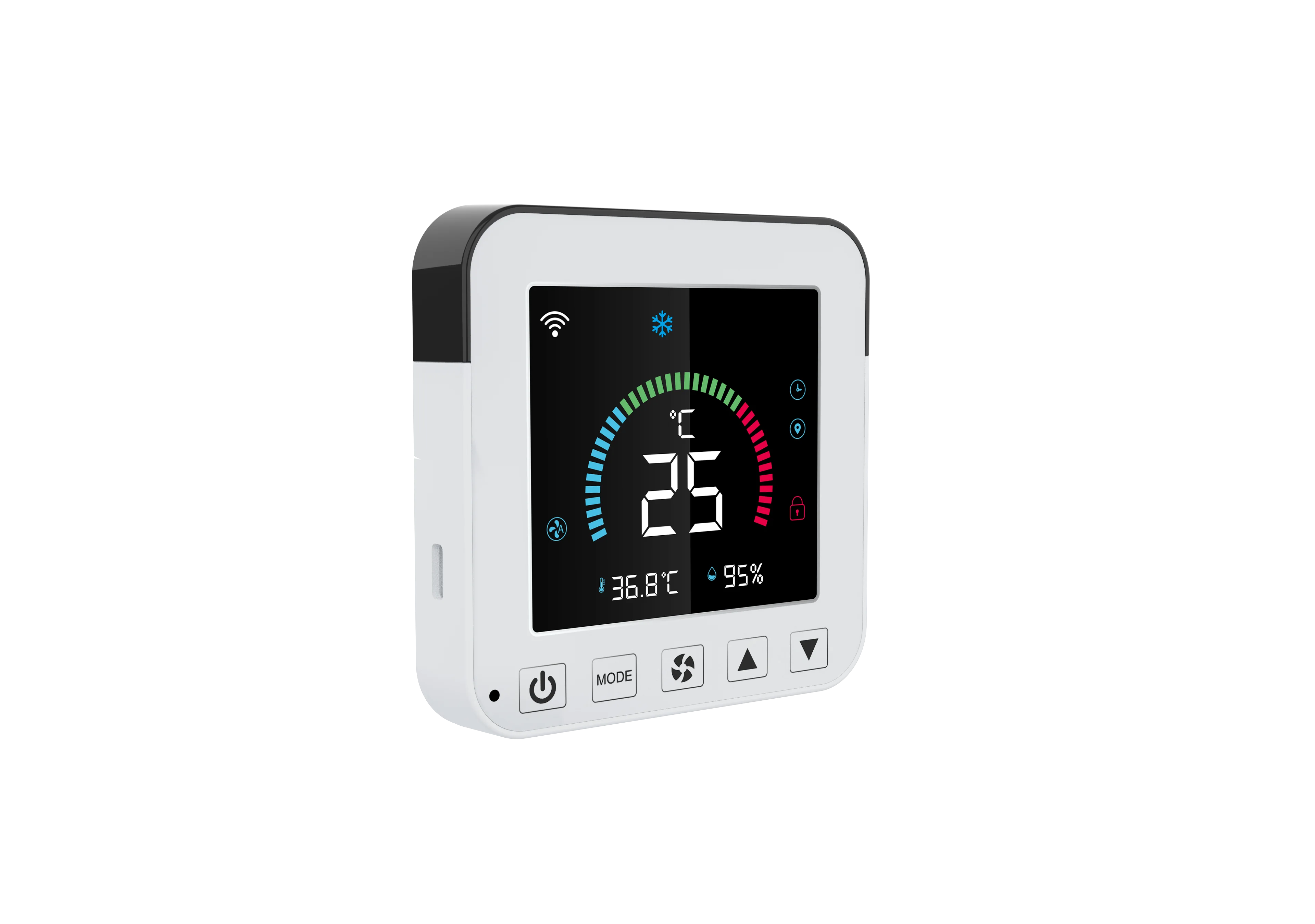 White AC Controller WIFI Remotely Control Via App,local IR Control for ...