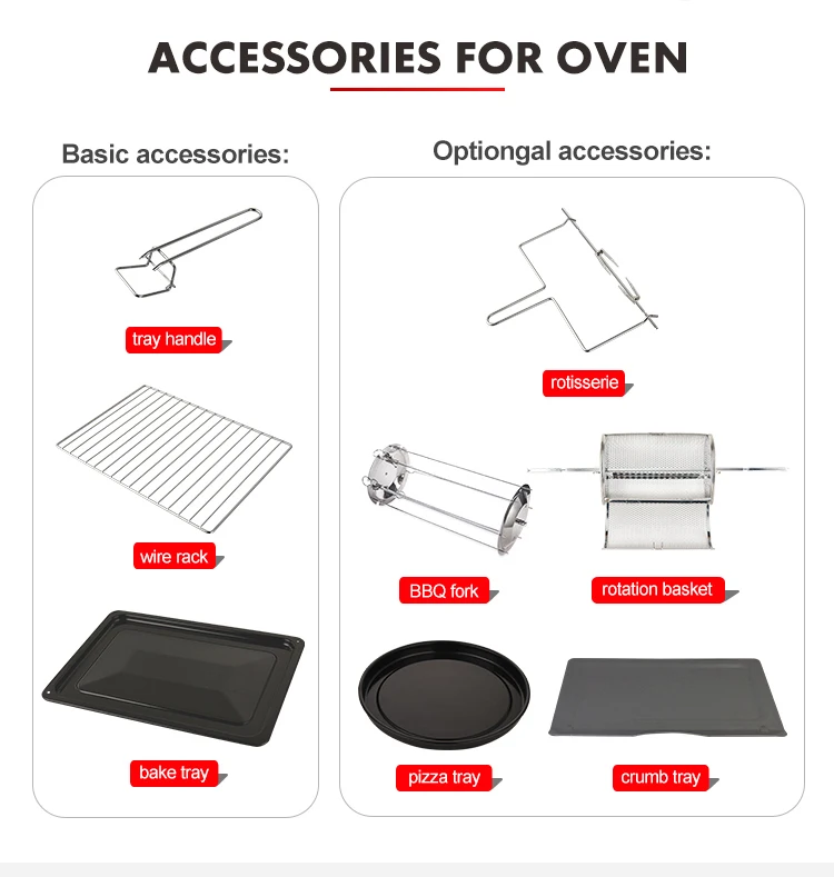 Top Sell Digital Electric Oven Toaster Oven Baking Oven Household Use ...