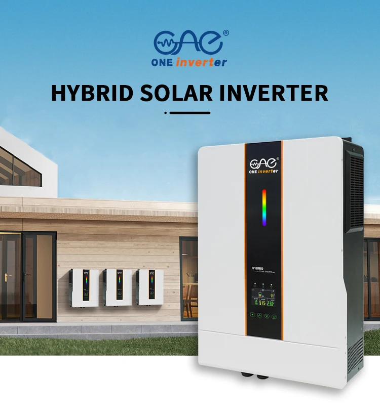 7.2kw Hybrid Solar Inverter with Built-in MPPT Controller