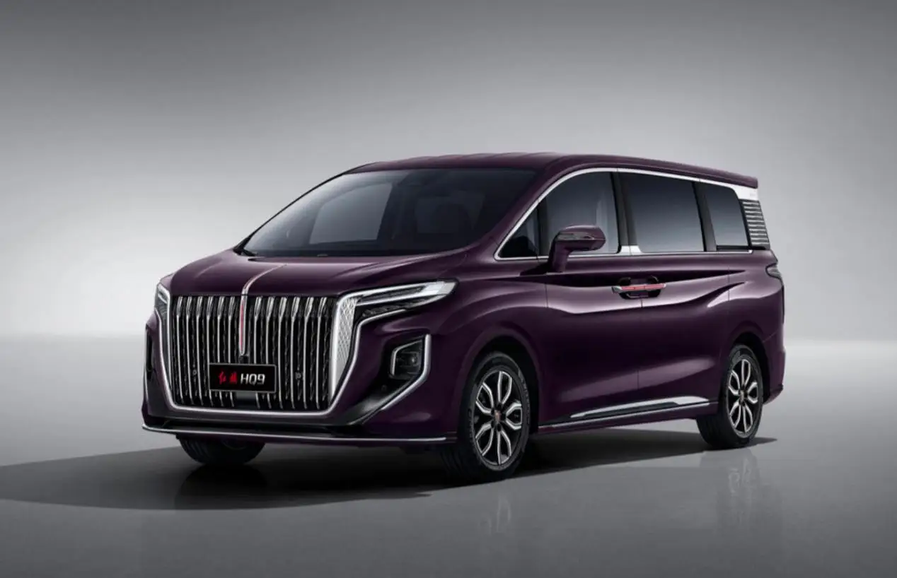 Hongqi Hq9 2.0t 48v New Energy Vehicle And Light Fuel Cell System Middle Mpv Cars For Business ...