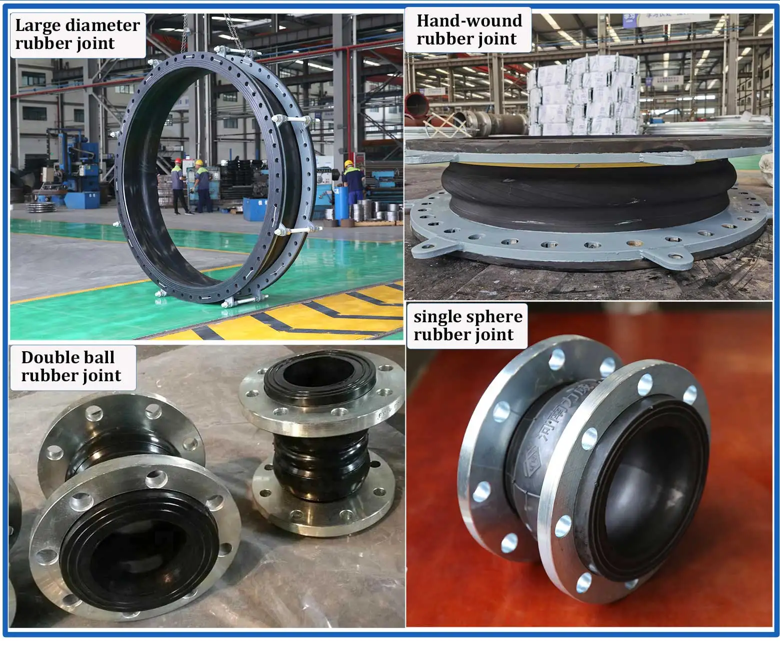 Dn50 Stainless Steel Floating Flange Rubber Expansion Joint - Buy ...
