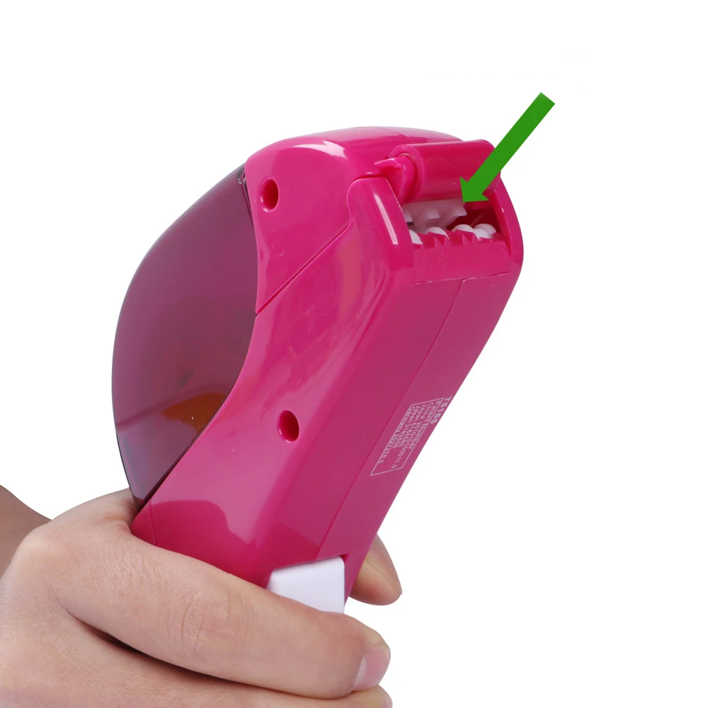 Automatic Trigger Squeeze Tape Dispenser - Single Handheld Design