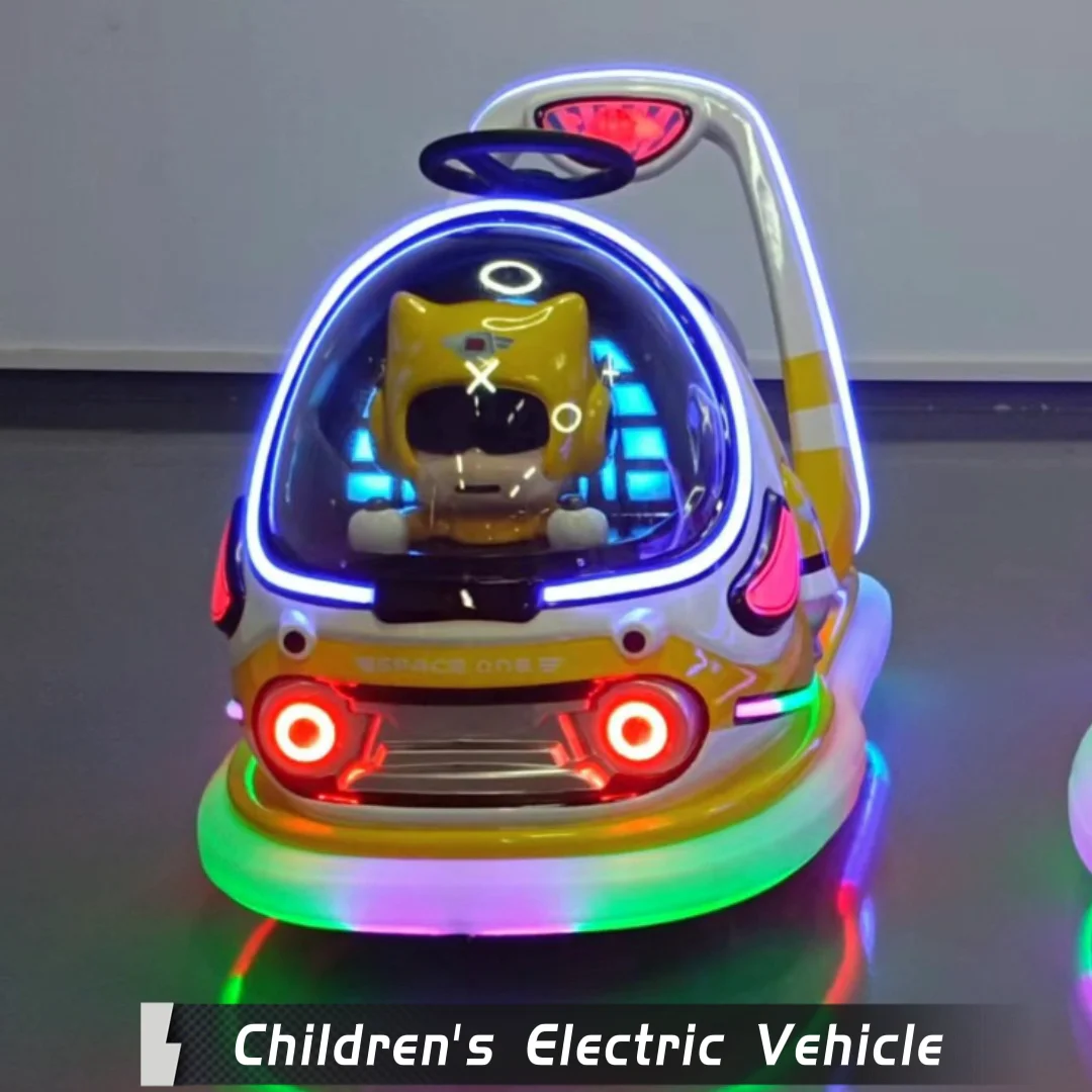 Fairground Indoor Electric Spin Zone Bumper Cars For Kids Outdoor ...