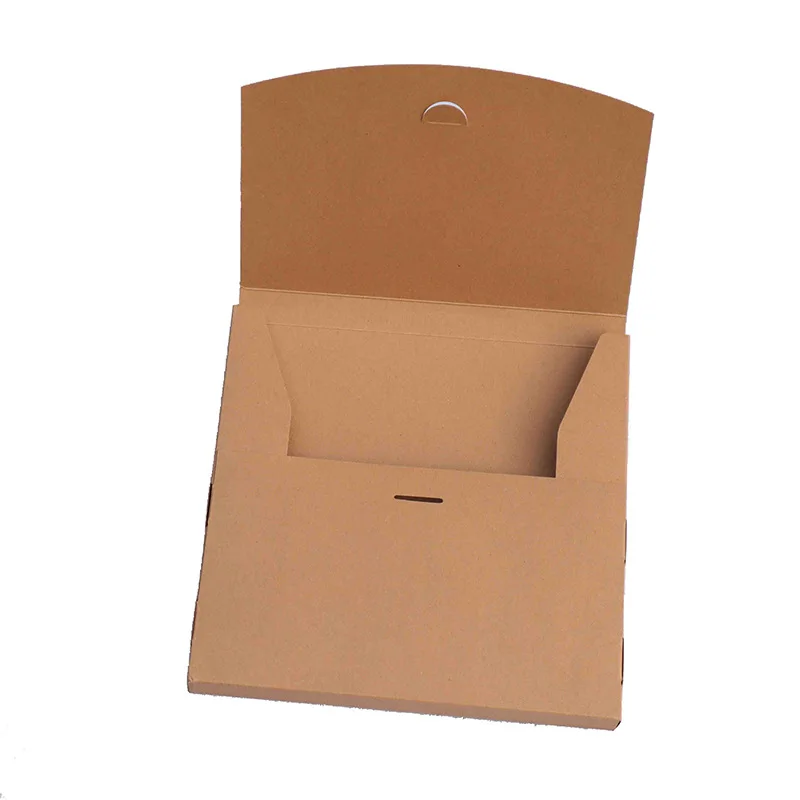 Big Size Kraft Paper Garment Envelope Packaging Custom T Shirt Box With ...