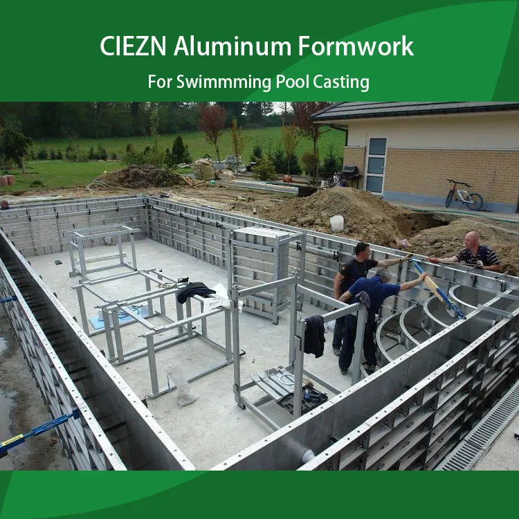 Precast Concrete Pool Aluminum Formwork - Durable & Versatile