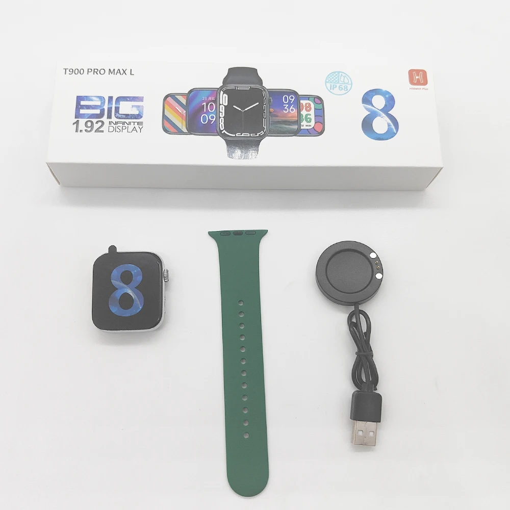 T900 Pro Max L Series 8 Smartwatch 1.92 Inch Big Screen T900 Mobile ...