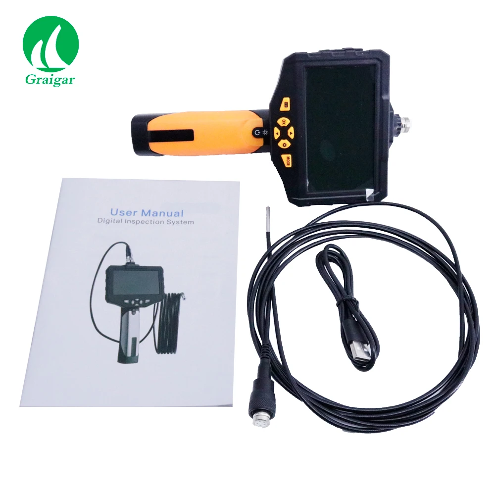PT-Y400 High-Definition Flexible Borescope with 3.9mm 6.2mm 8.5mm Two ...