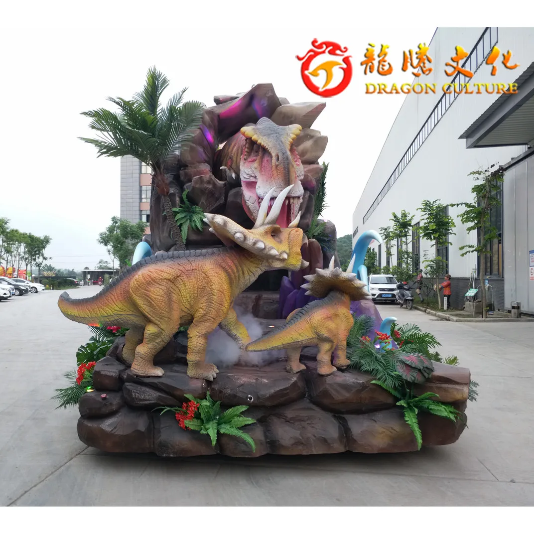 Festival Celebration Parade Floats Animatronic Dinosaur for Theme ...