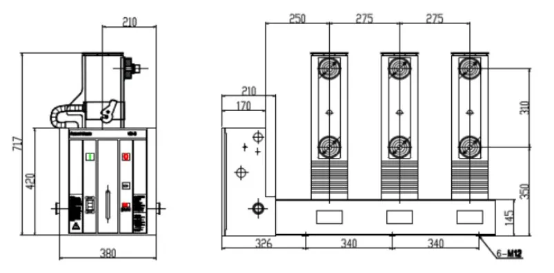 VSC Series Vacuum Circuit Breaker - Reliable 3 Phase Protection