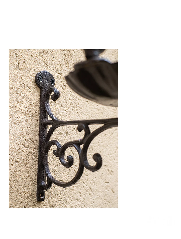 Cast Iron Crafts Hook Wrought Iron Bird Food Bowl Soap Box Storage Box ...