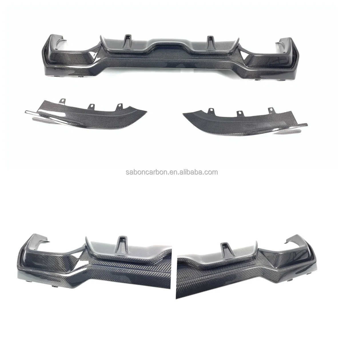 G22 Carbon Fiber Rear Diffuser S1 Style For Bmw 4 Series G22 G26 I4 ...