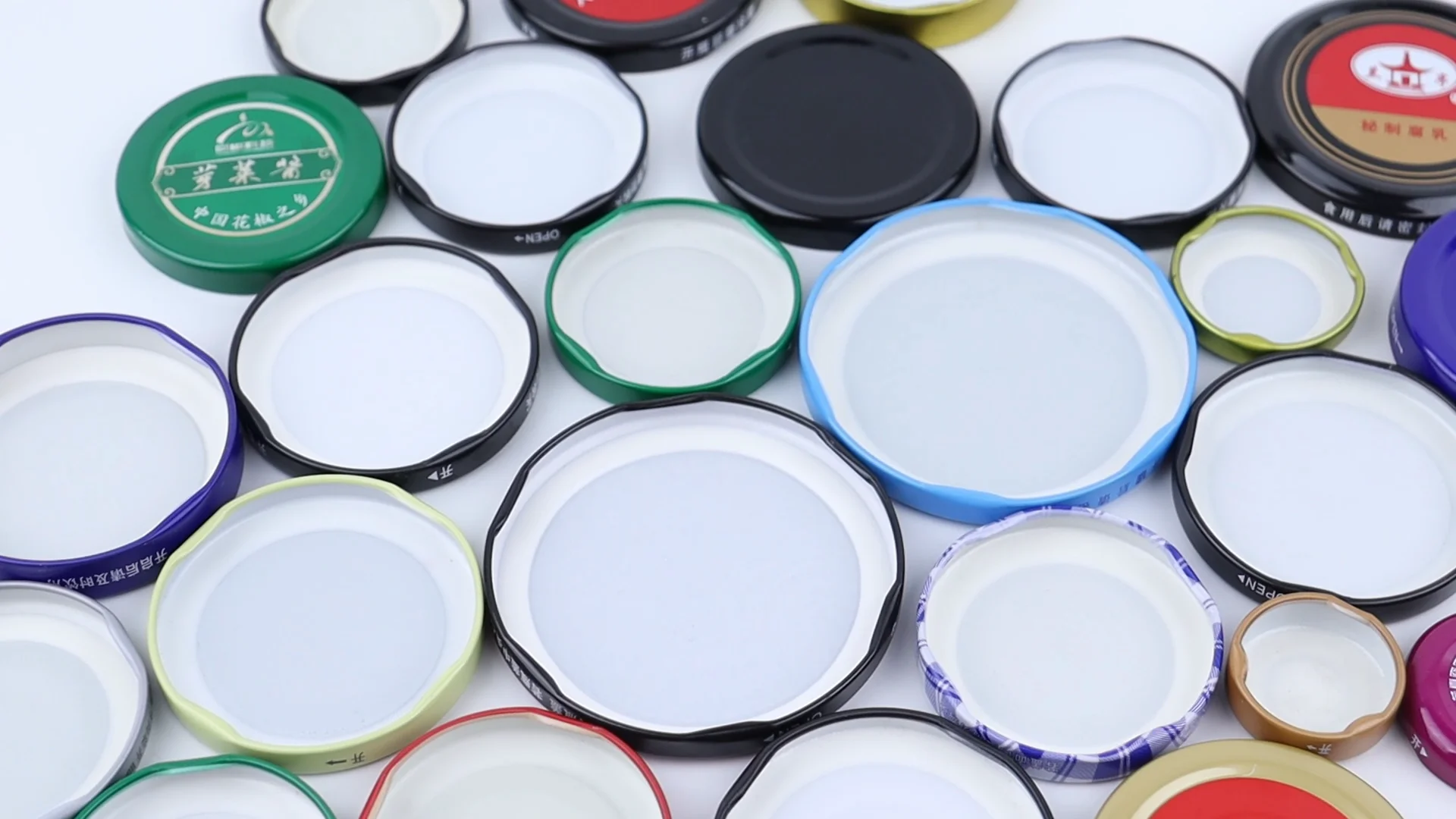 82# Lug Caps For Glass Jars Varies Metal Twist Off Tin Lid Tinplate ...