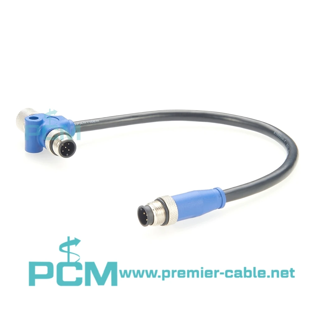 Drop Cable Tee Connector to M12 5Pin Male for DeviceNet CANbus| Alibaba.com