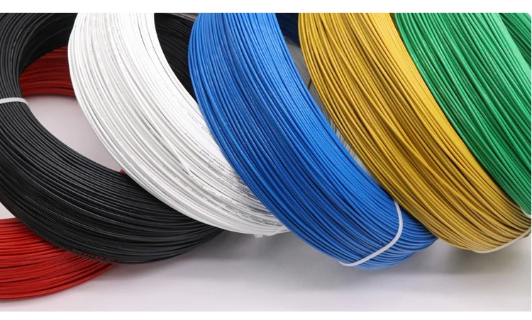 Fireproof Insulation Ul Copper Fep/pfa 22awg 24awg 26awg 20awg High Temperature Resistant ...