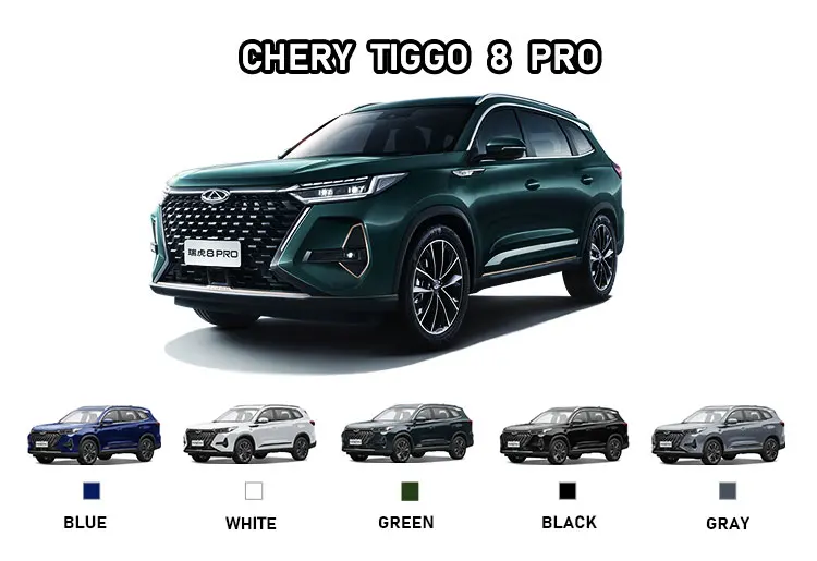 Chery Tiggo 8 Pro - High-Speed SUV with Large Space