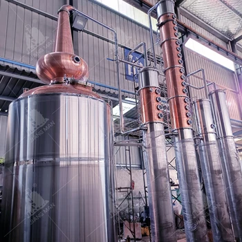 1000 L Copper Pot Gin Distiller Alcohol Distillery Equipment Brandy ...