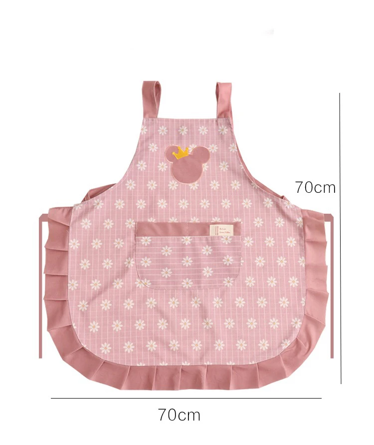 Eco-friendly 100% Cotton Dust Proof Painting Aprons For Kids With Nice ...