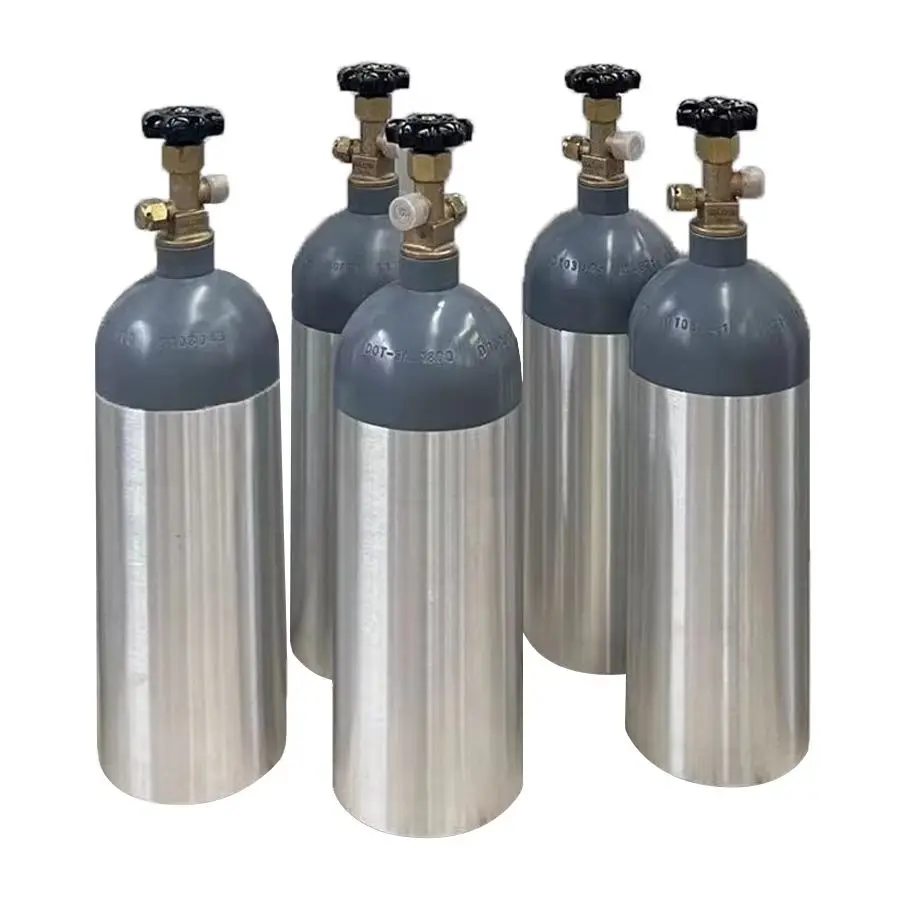 Dot-3al 3.4 Liter Co2 High Pressure Cylinder Co2 Storage Tank For ...