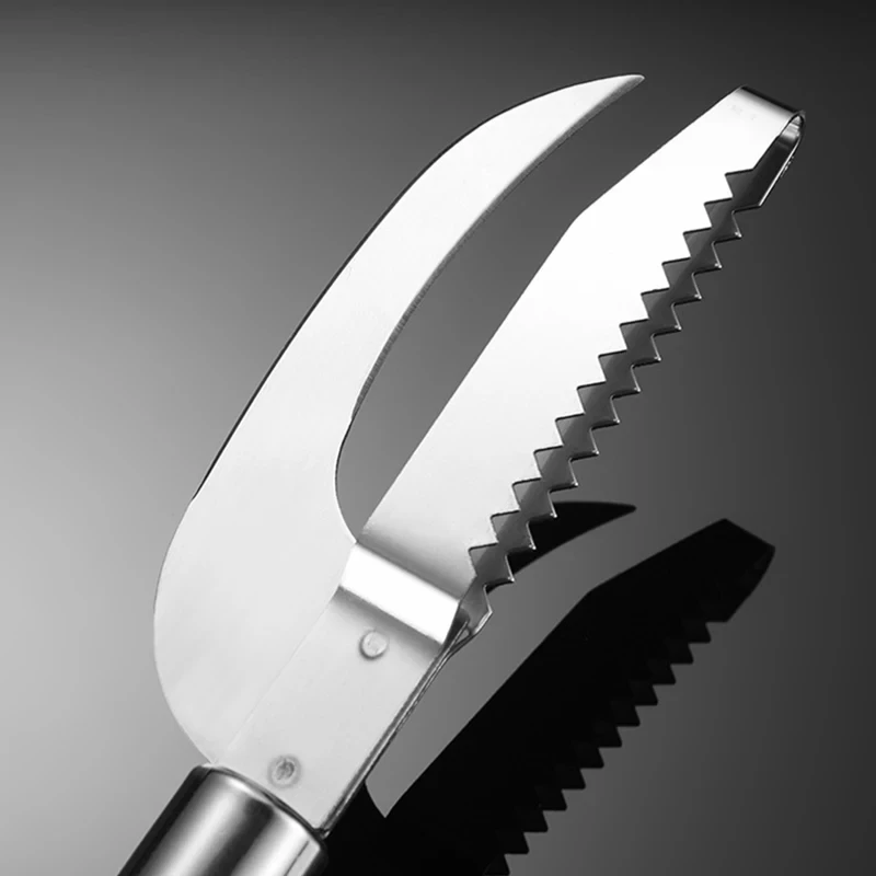 Stainless Steel Fish Scale Knife Sawtooth Scraper Boning Filleting Cut ...