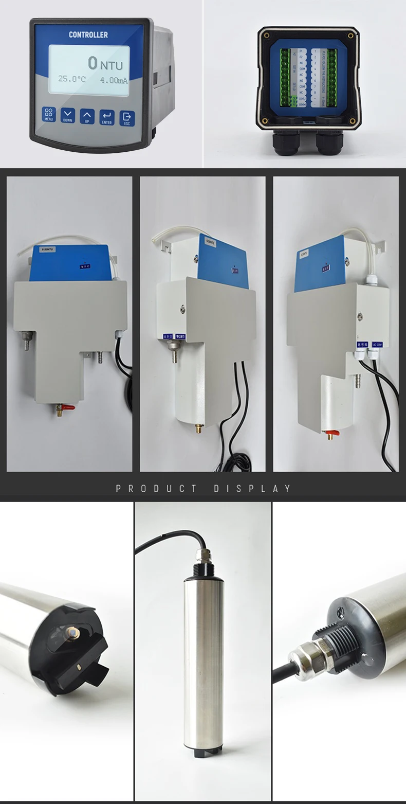 Gaimc Gwq-tur100 Multiparameter Water Quality Meter Ph Tds Orp Ec Do Cl ...