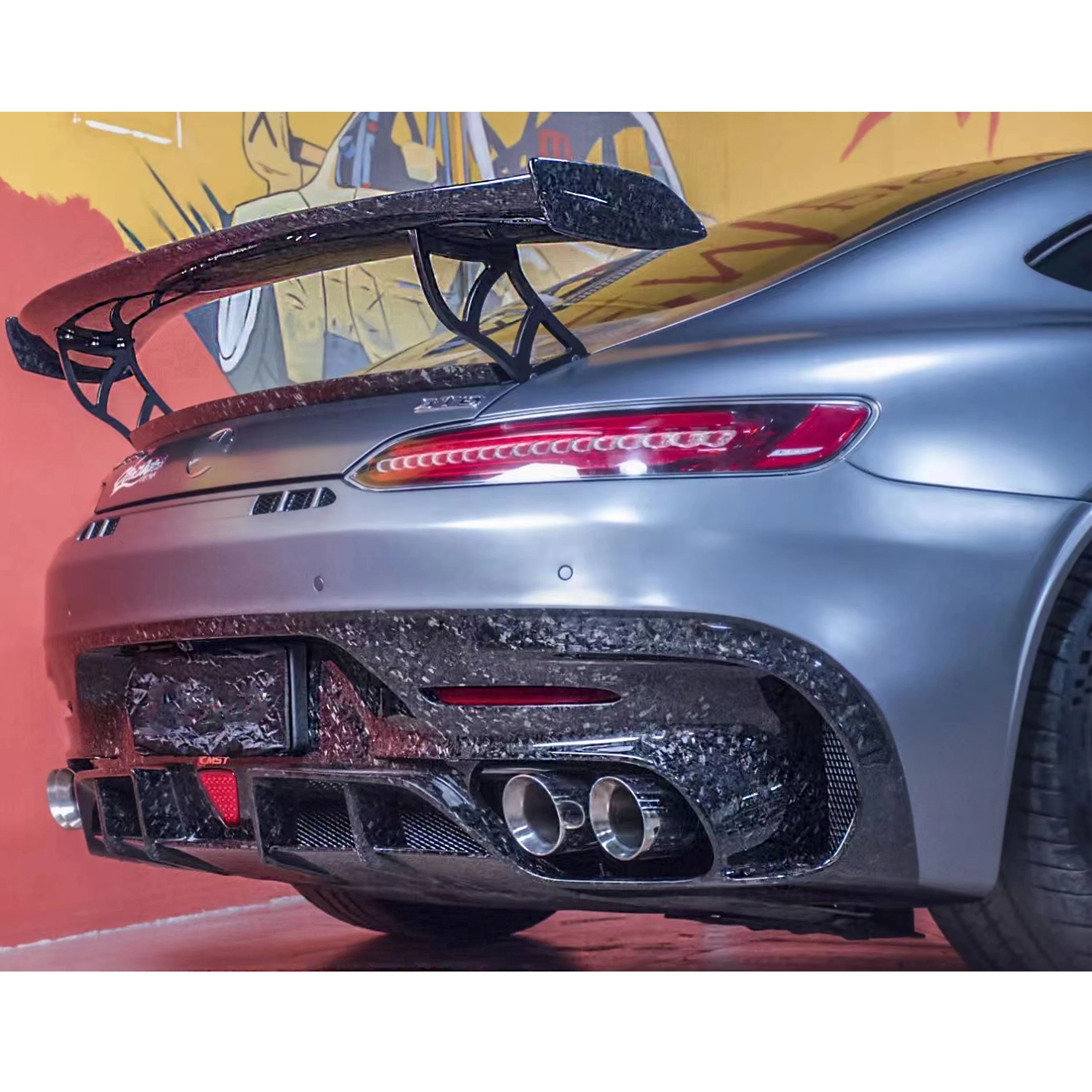 Black Series Style Body Kit For Mercedes Benz Amg Gt Pp Material Front ...