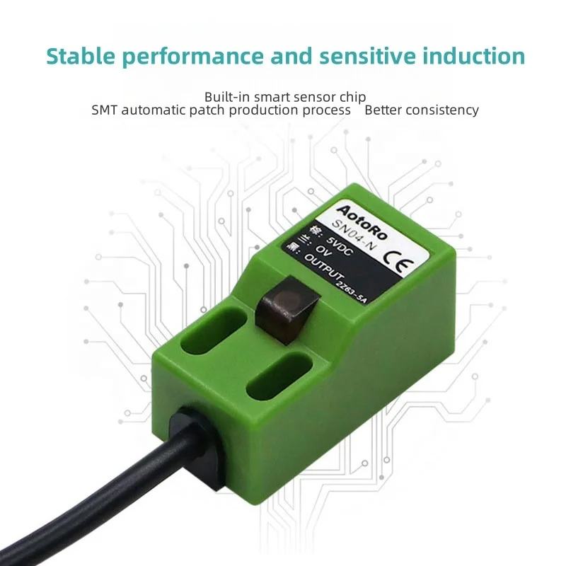 Aotoro SN04-N NPN Proximity Sensor - Reliable Metal Detection