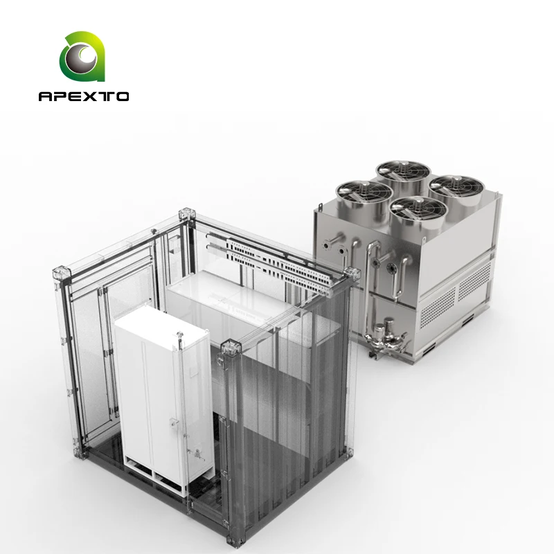 Fog Hashing Intelligent OIl Immersion Cooling Container BC10 444KW ...