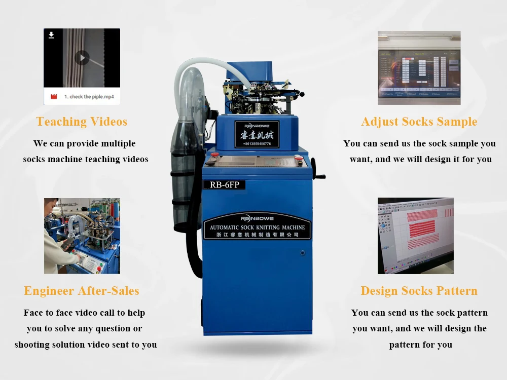 Fully Automatic Computerized Soccer Socks Knitting Machines For Making ...