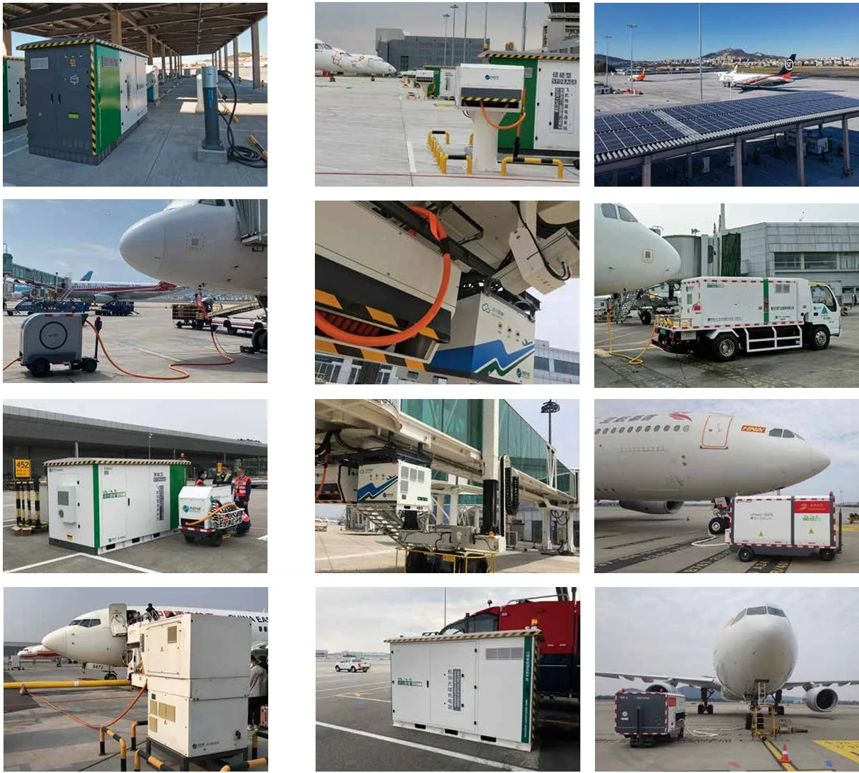 Vertical Aircraft Ground Power Supply