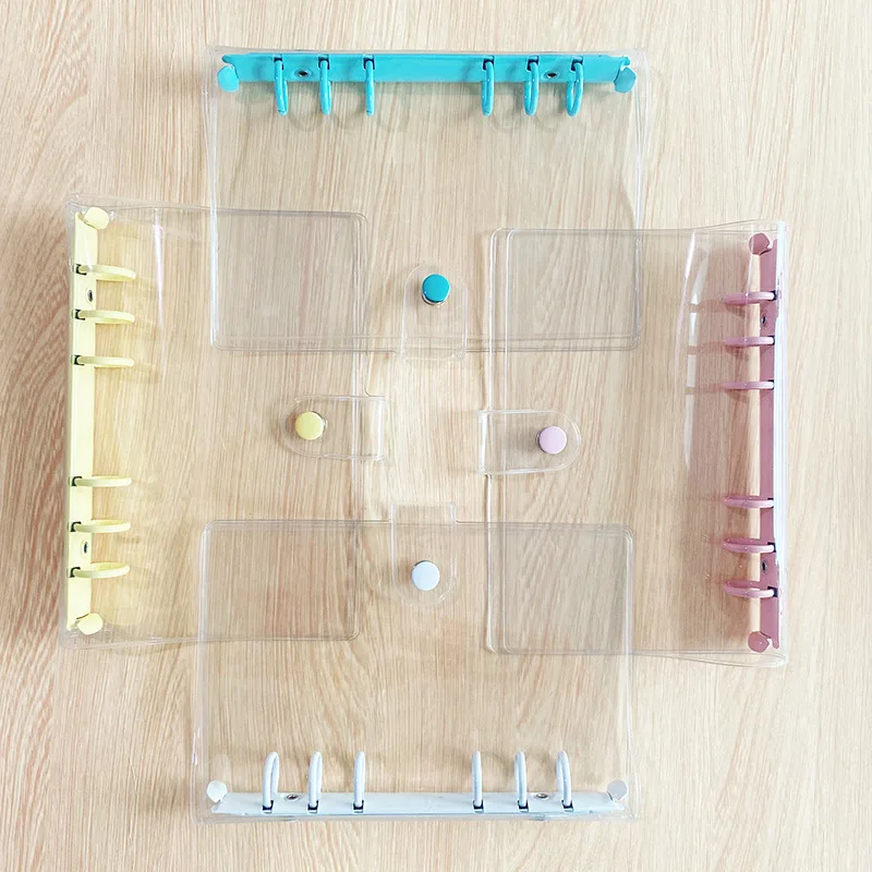 Wholesale A5 A6 Clear PVC Binders - Refillable & Versatile