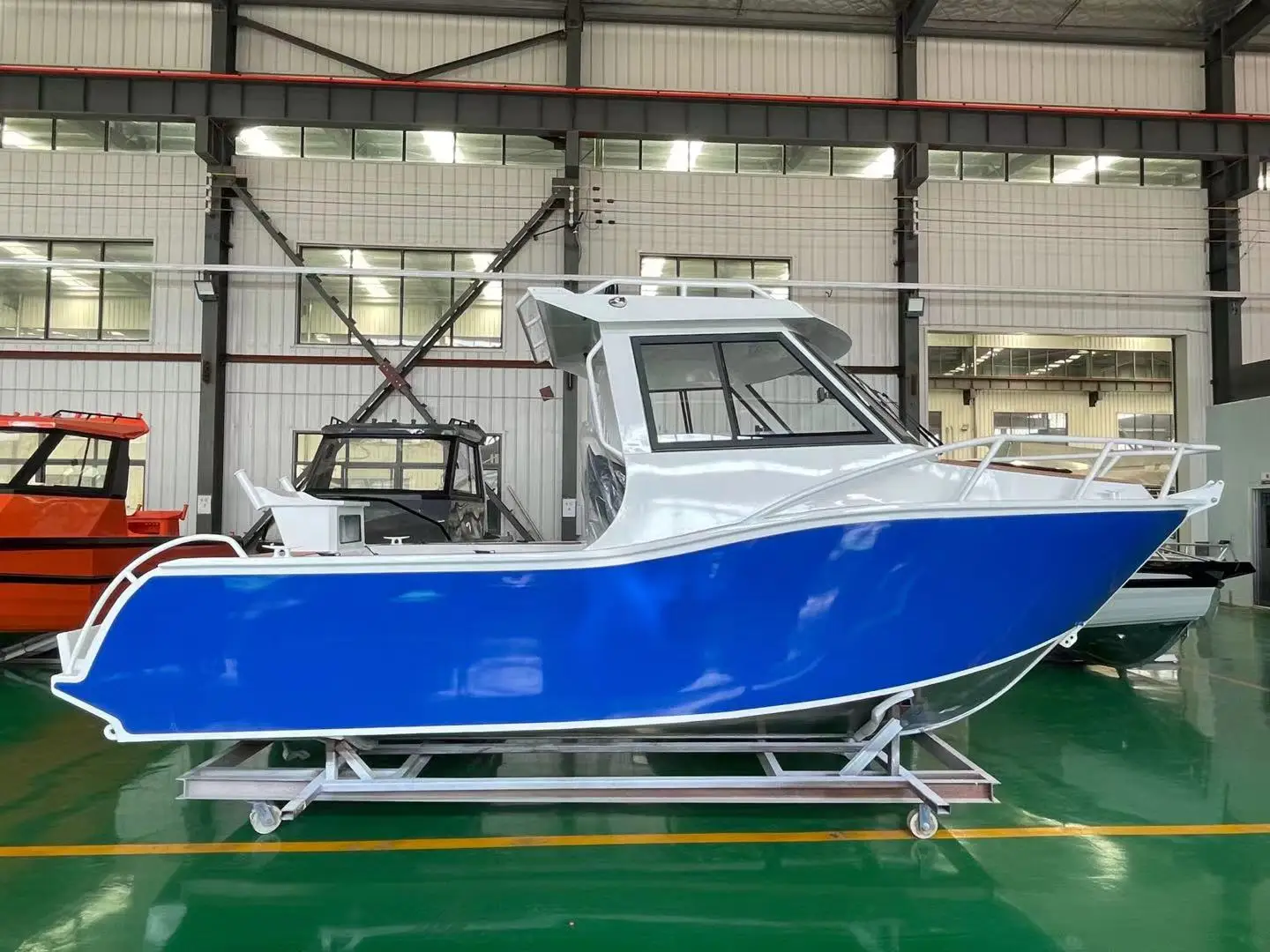 Fish Cabin 6.25m Cruisers Fishing Vessel Aluminum Hull