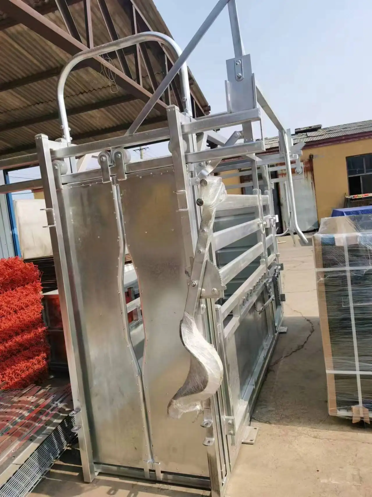 Cattle Panel Vet Squeeze Cattle Crush Cattle Handling Equipment ...