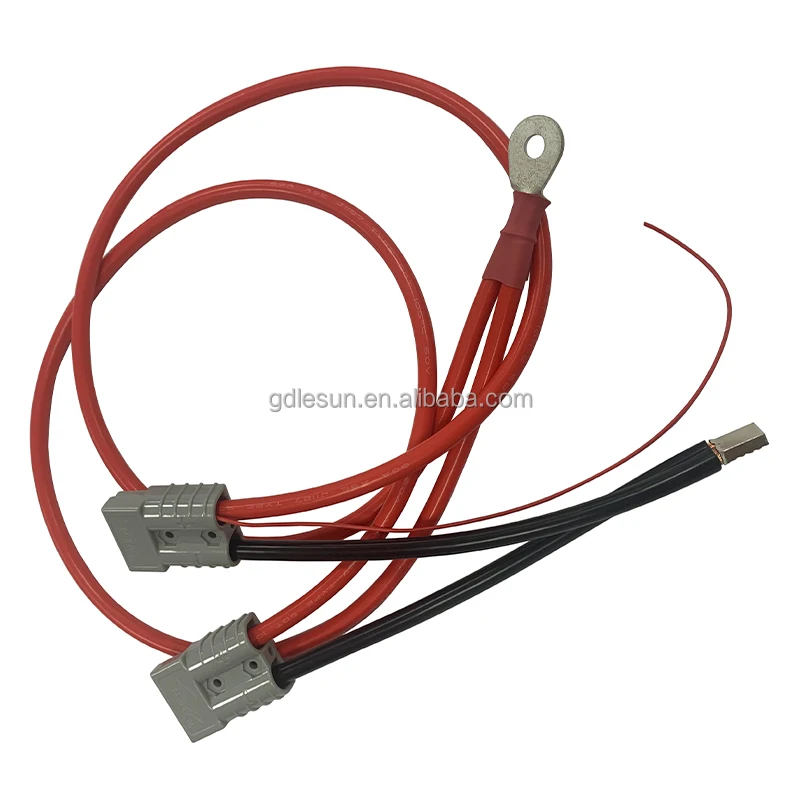 Factory Custom High Current Terminal Lugs Wire Harness Charging Power ...