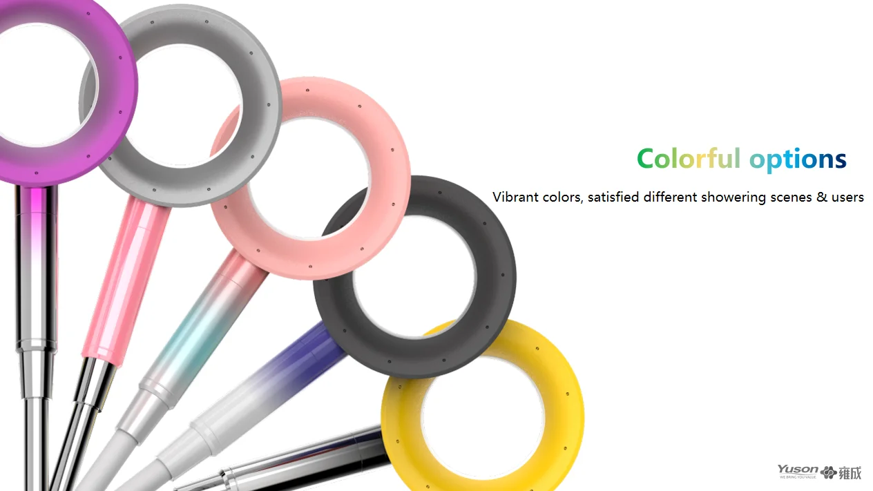 Yuson YS31616 LED Shower Head - High Pressure & Modern Design