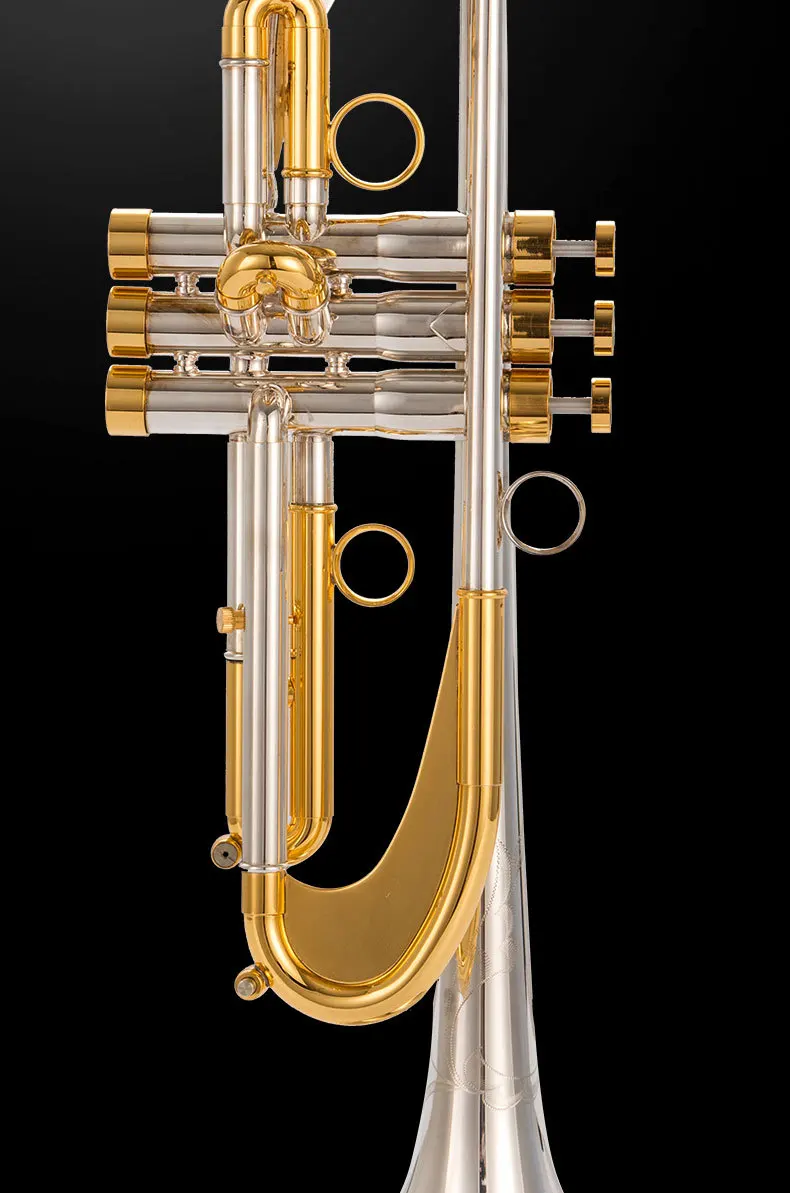 Silver Plated Gold Key Trumpet - Professional Beginnings