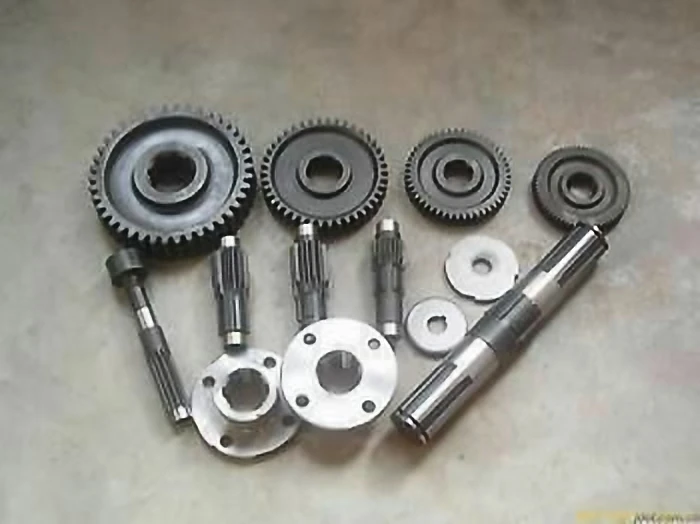 Custom Industrial Transmission Forging Steel Large Spline Gear Shaft ...