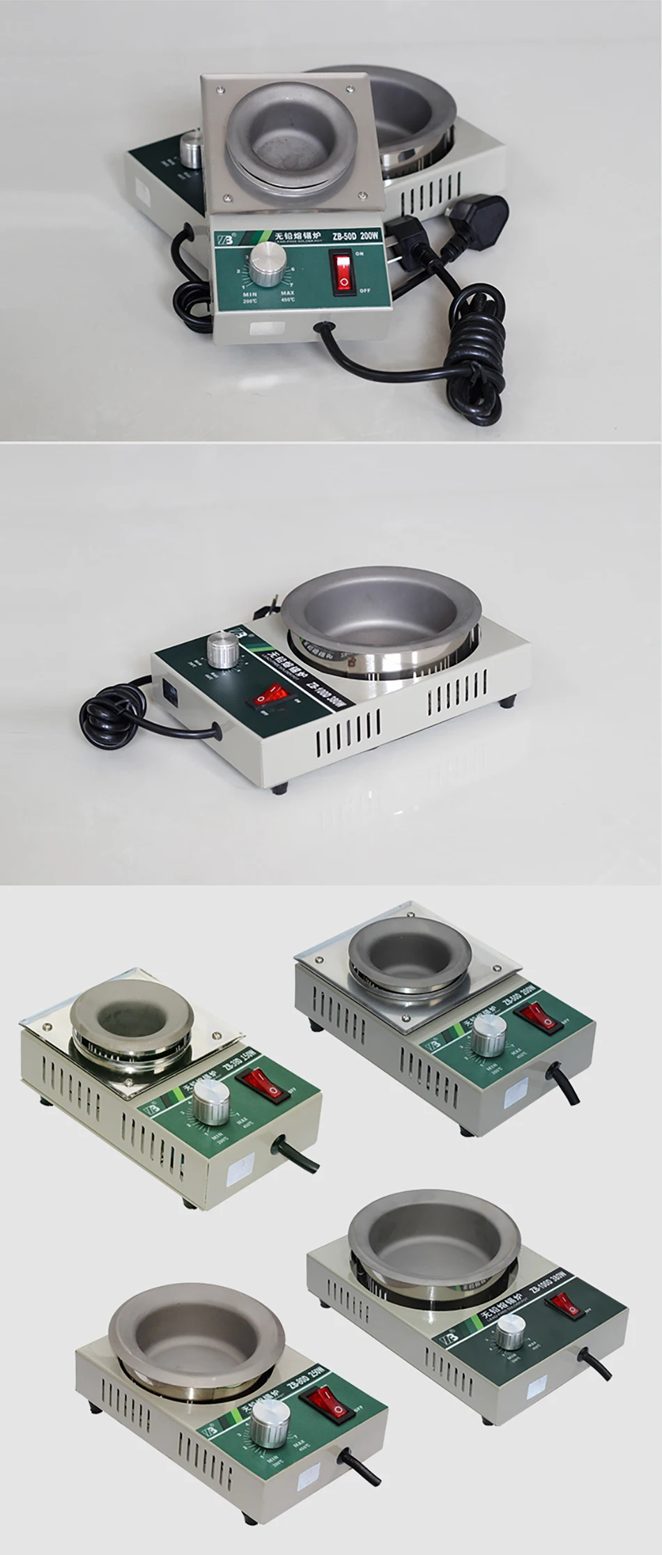 Mini Hot Stainless Steel Industrial Digital Solder Pots/small Soldering ...