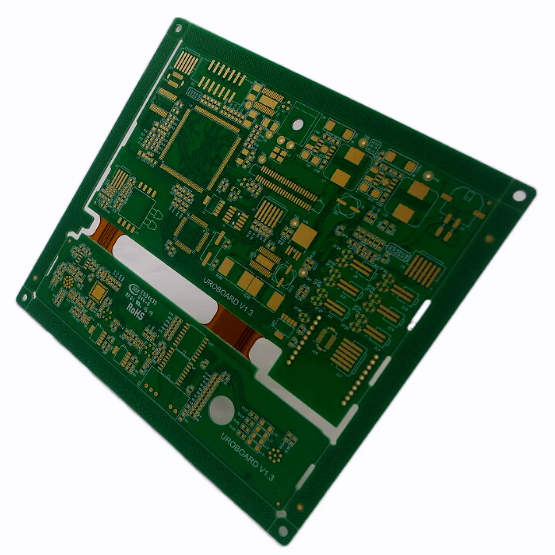 Universal PCB Board Double sided Prototype in Green Color Printed ...