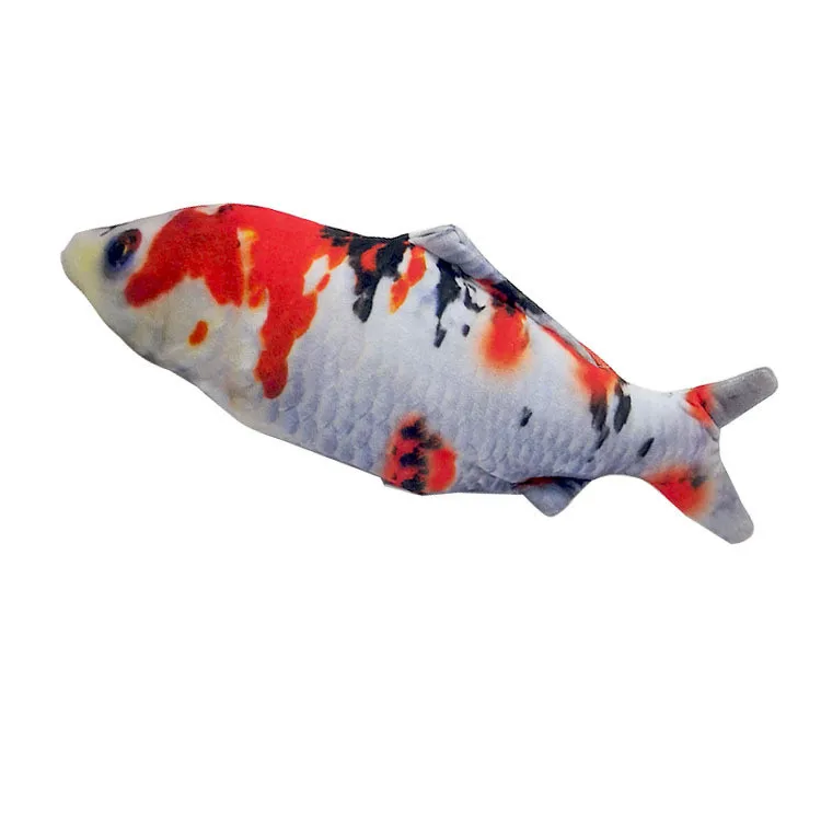 Cats Fish Toys Interactive Cat Chew Toy New Tickle Cat Pet Toy Usb ...