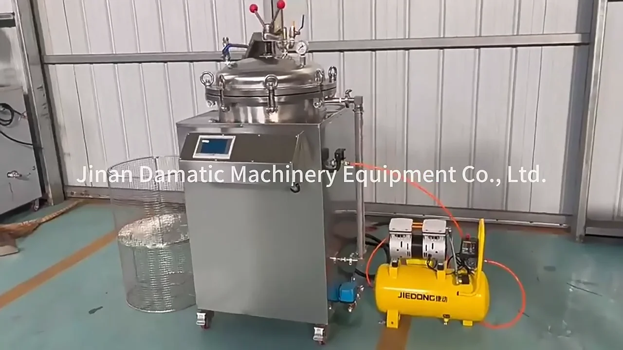 75 100 150 Litre Large High Pressure Sterilizer Spice Food Bag Retort ...