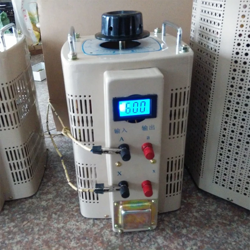 25kva Three Phase Variac Transformer 0-520v Adjustable Regulator With ...